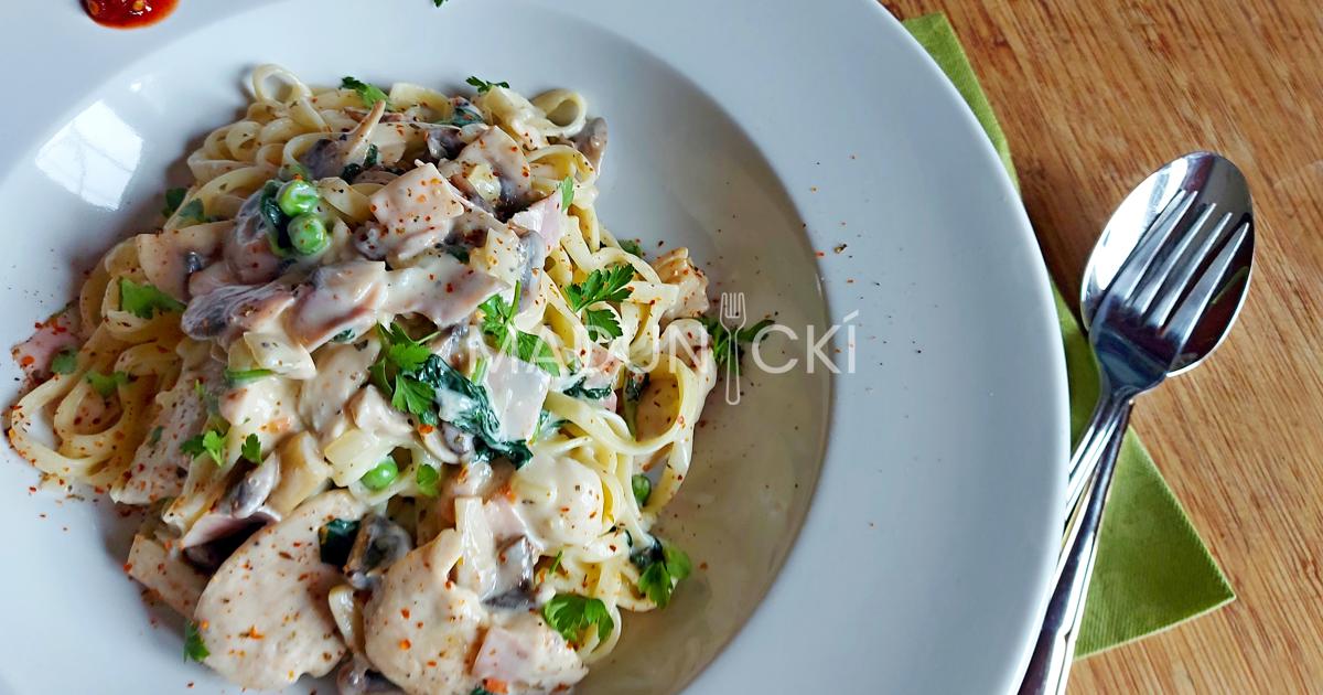 Cestoviny s kuracím mäsom